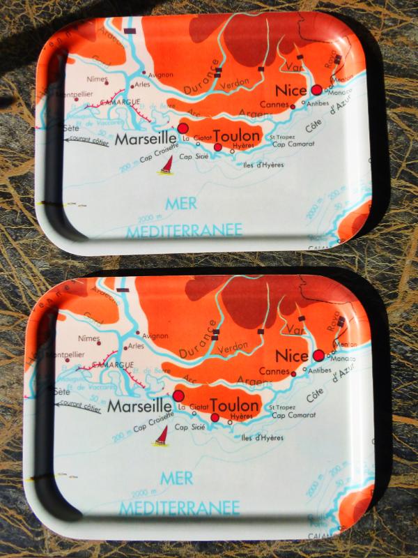 le plateau en liège de Marseille, idée cadeau de Marseille | Marseille ...